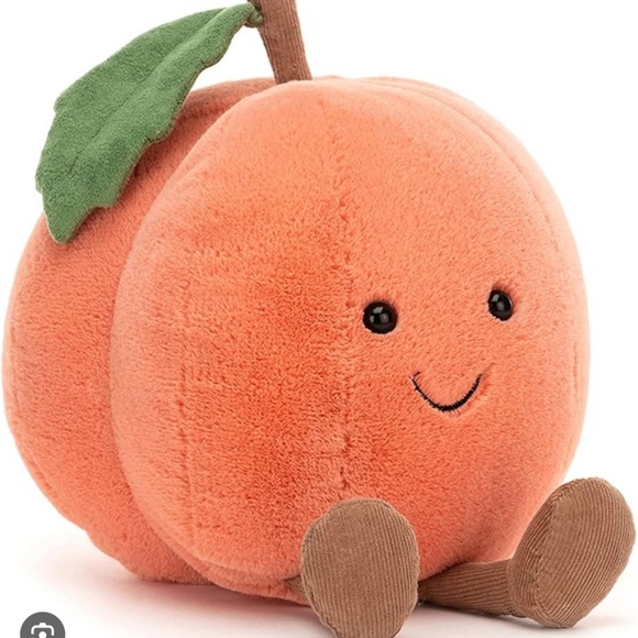 Jellycat | Accessories | Jelly Cats Amusable Peach | Poshmark
